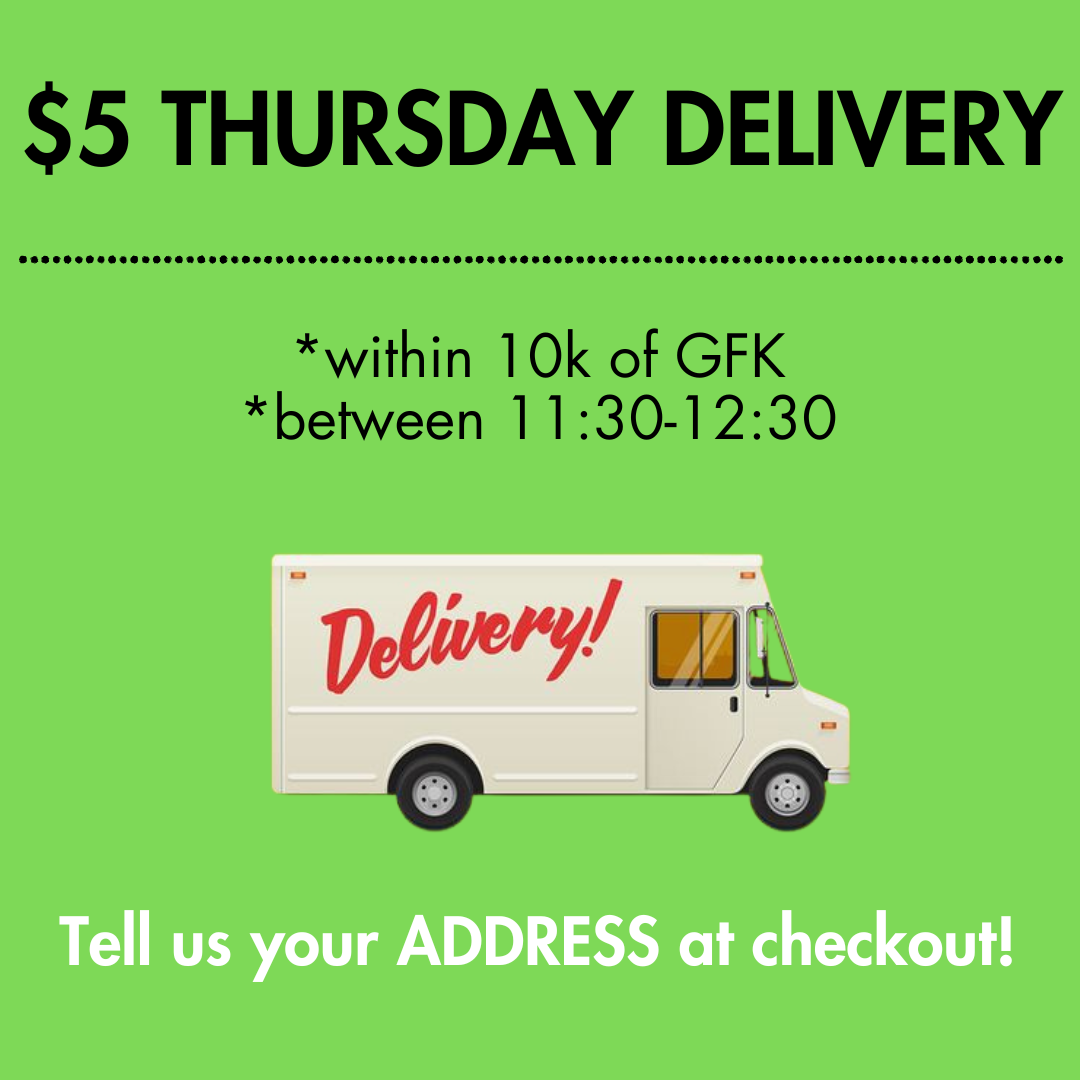 Thursday Delivery – Green Fox Kitchen